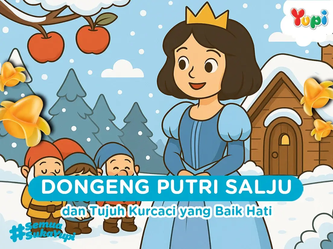 Dongeng Putri Salju dan Tujuh Kurcaci yang Baik Hati